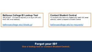 ctcLink at Bellevue College: Activate Your ctcLink Account