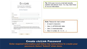 ctcLink at Bellevue College: Activate Your ctcLink Account