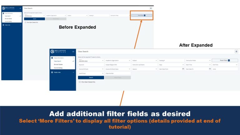 ctcLink for Students Class Search Tutorial – ctcLink at BC