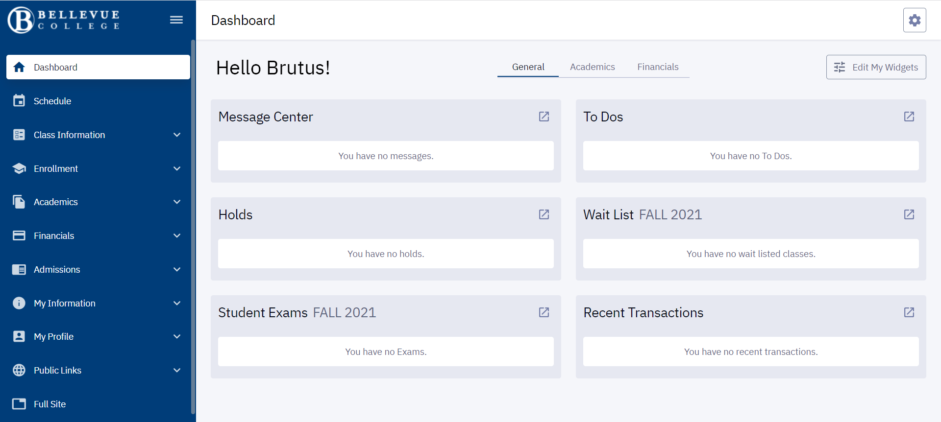 Understand the Different Views in ctcLink – ctcLink at BC
