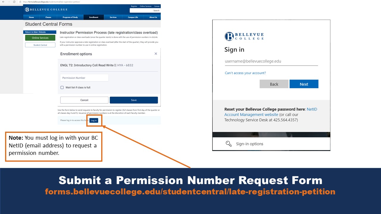 ctcLink for Students Permission Numbers Tutorial – ctcLink at BC