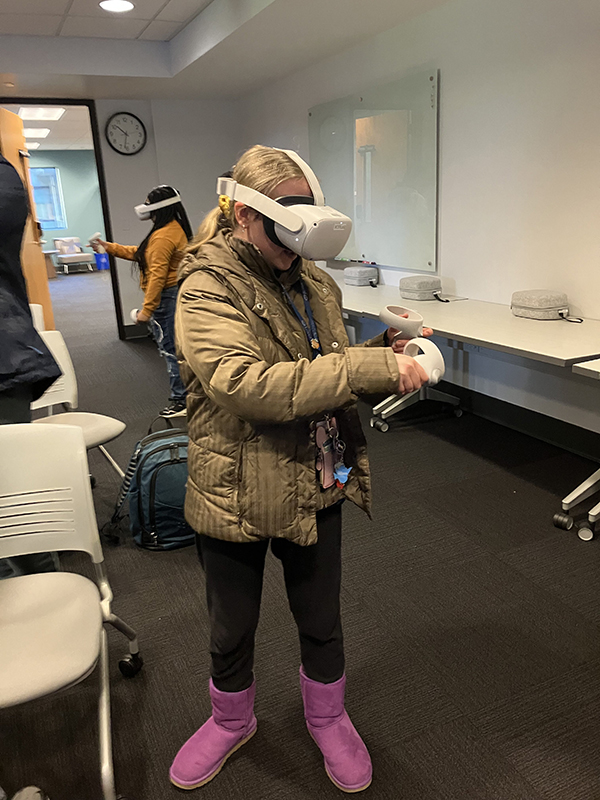 OLS Students Explore BC XR Lab - Occupational & Life Skills