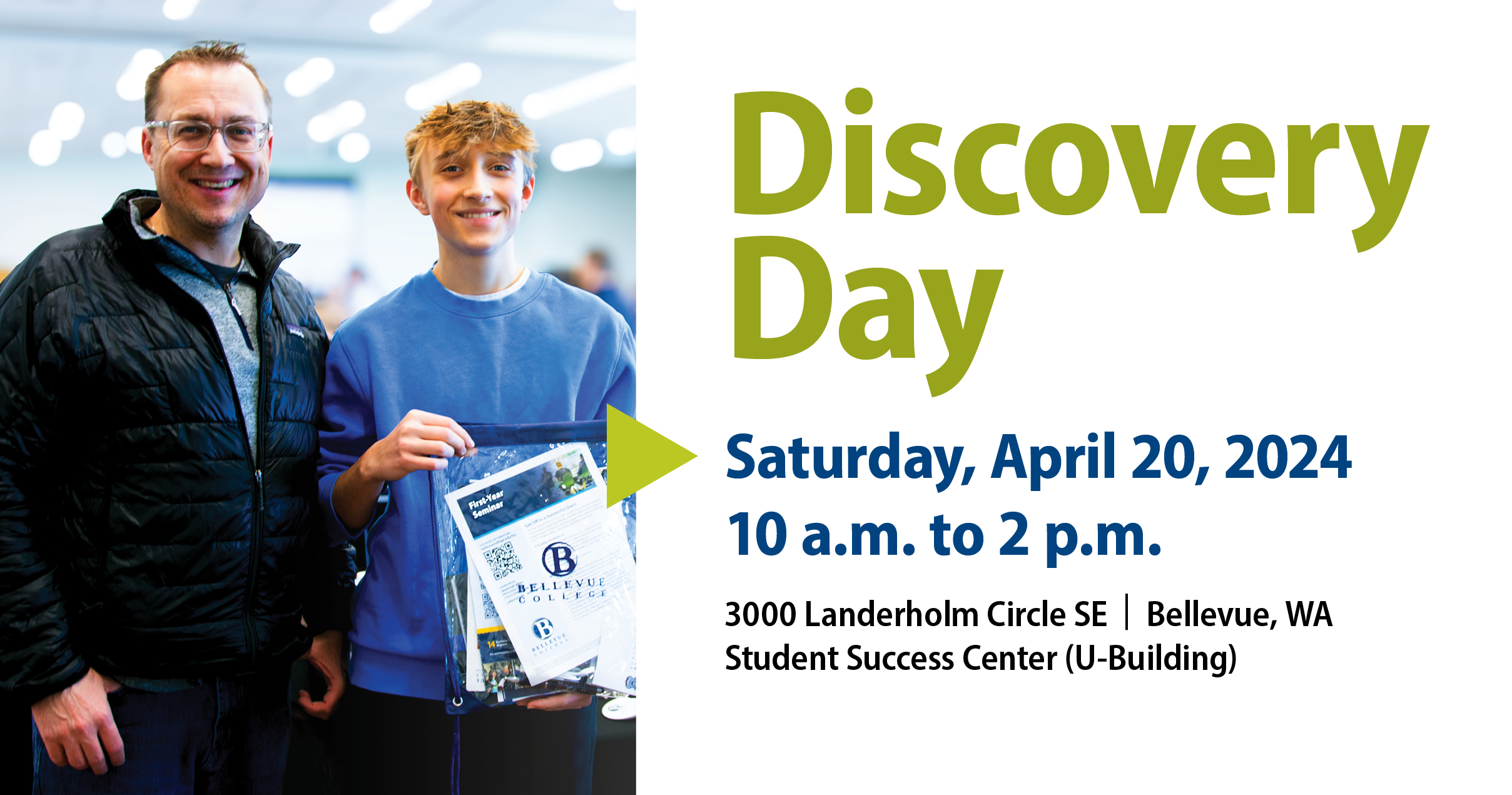 Community Invited to Discovery Day April 20 - Bellevue College