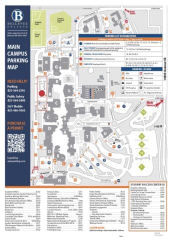 Campus Parking Lots - Bellevue College