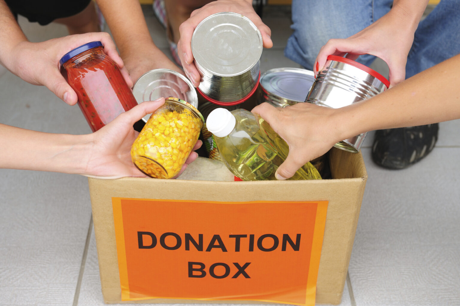 Winter Food Drive! Help Our Local Community :: Sustainability
