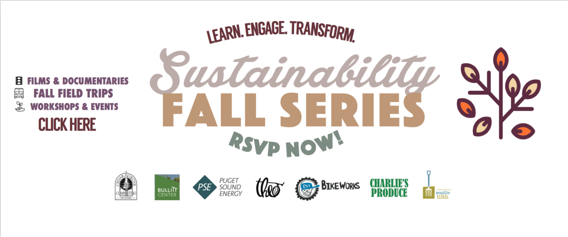 Fall Sustainability Series Carries on Through November! :: Sustainability
