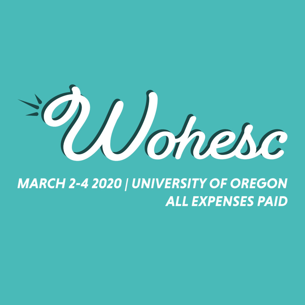 APPLY HERE: WOHESC 2020 :: Sustainability