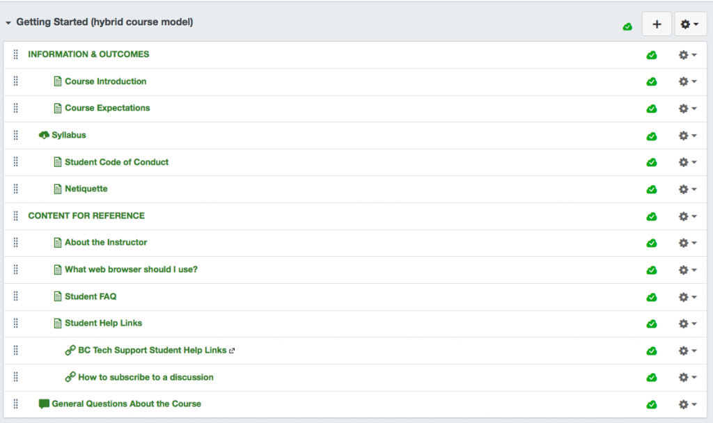 The Canvas Getting Started Module :: Interactive eLearning Faculty