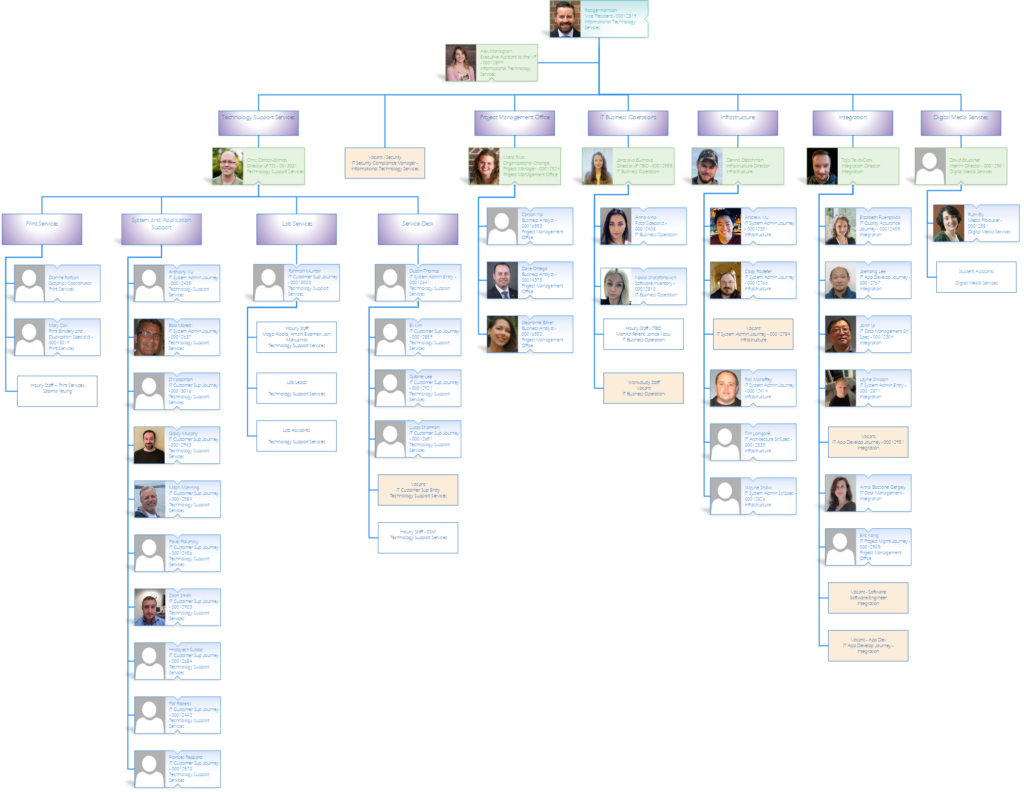 Organizational Chart ITS