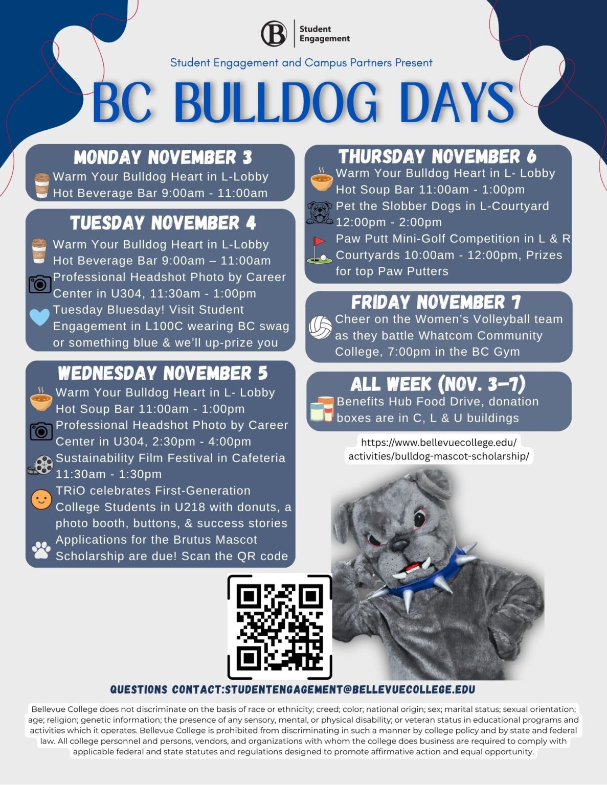 Bulldog Days :: Student Engagement Events and Activities