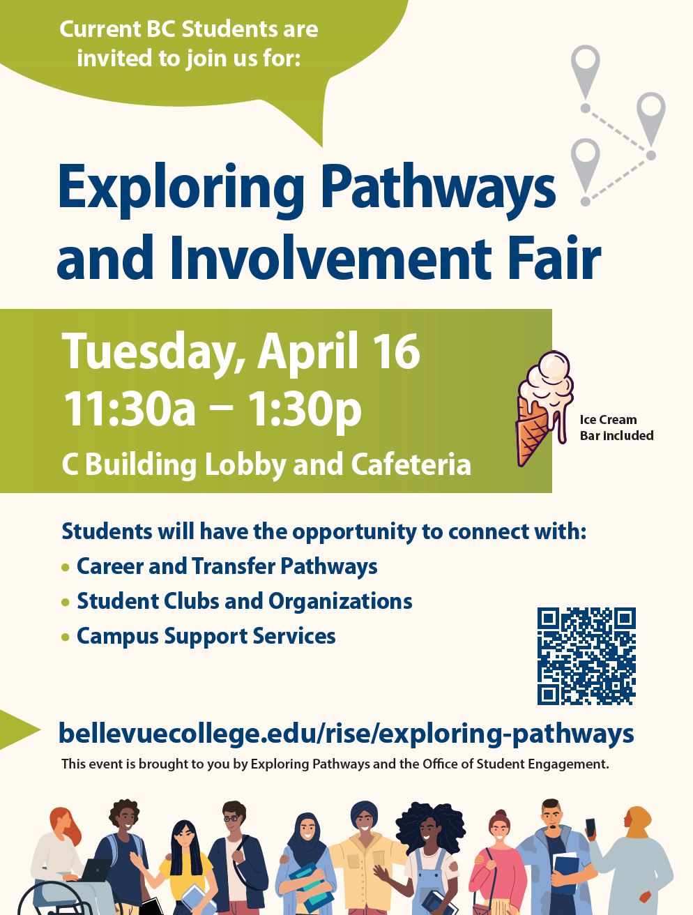 Exploring Pathways and Involvement Fair – April 16 :: Student Engagement