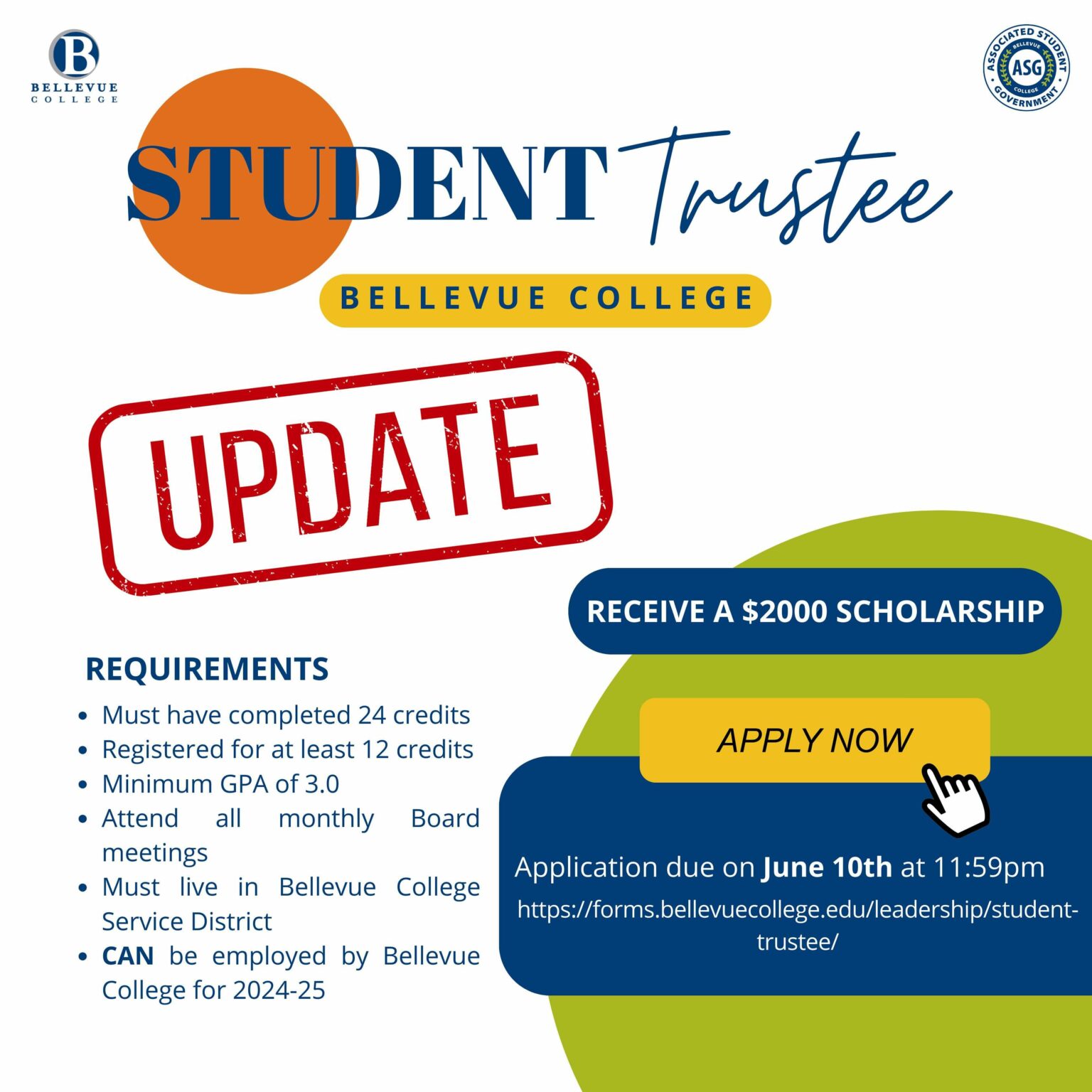 Apply to be the 2024-2025 Student Trustee – Application Extended ...