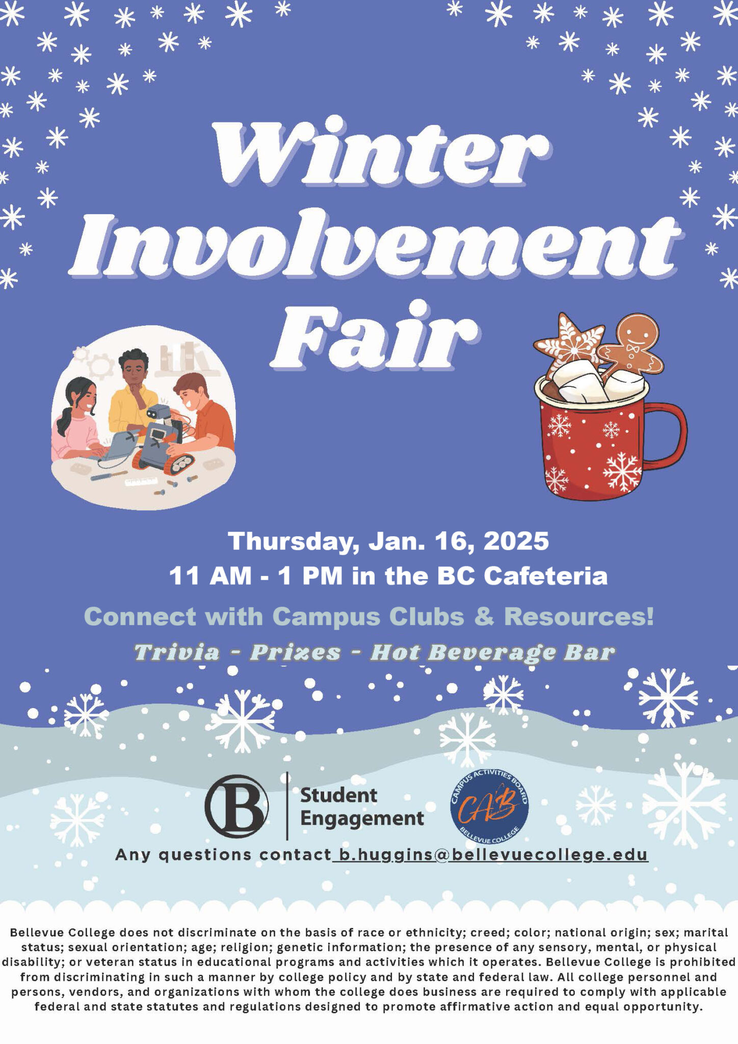 The Winter Involvement Fair is Coming! – Jan. 16 :: Student Engagement
