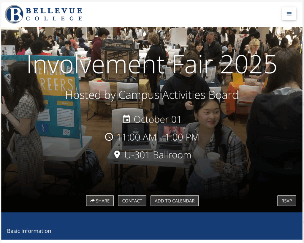 RSVP Now for the Involvement Fair – Oct. 1 :: Student Engagement