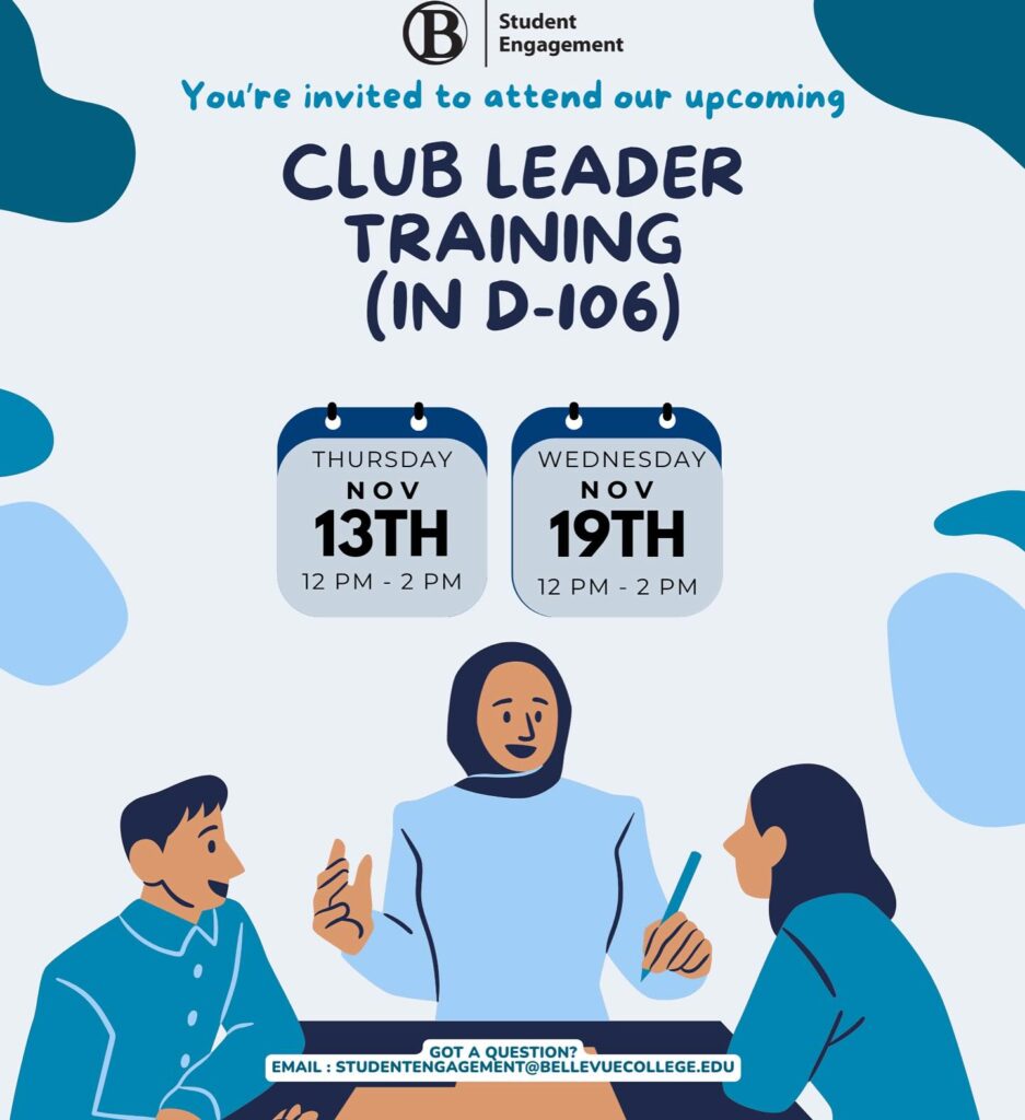 Club Leader Training – Nov. 19 :: Office of Student Engagement