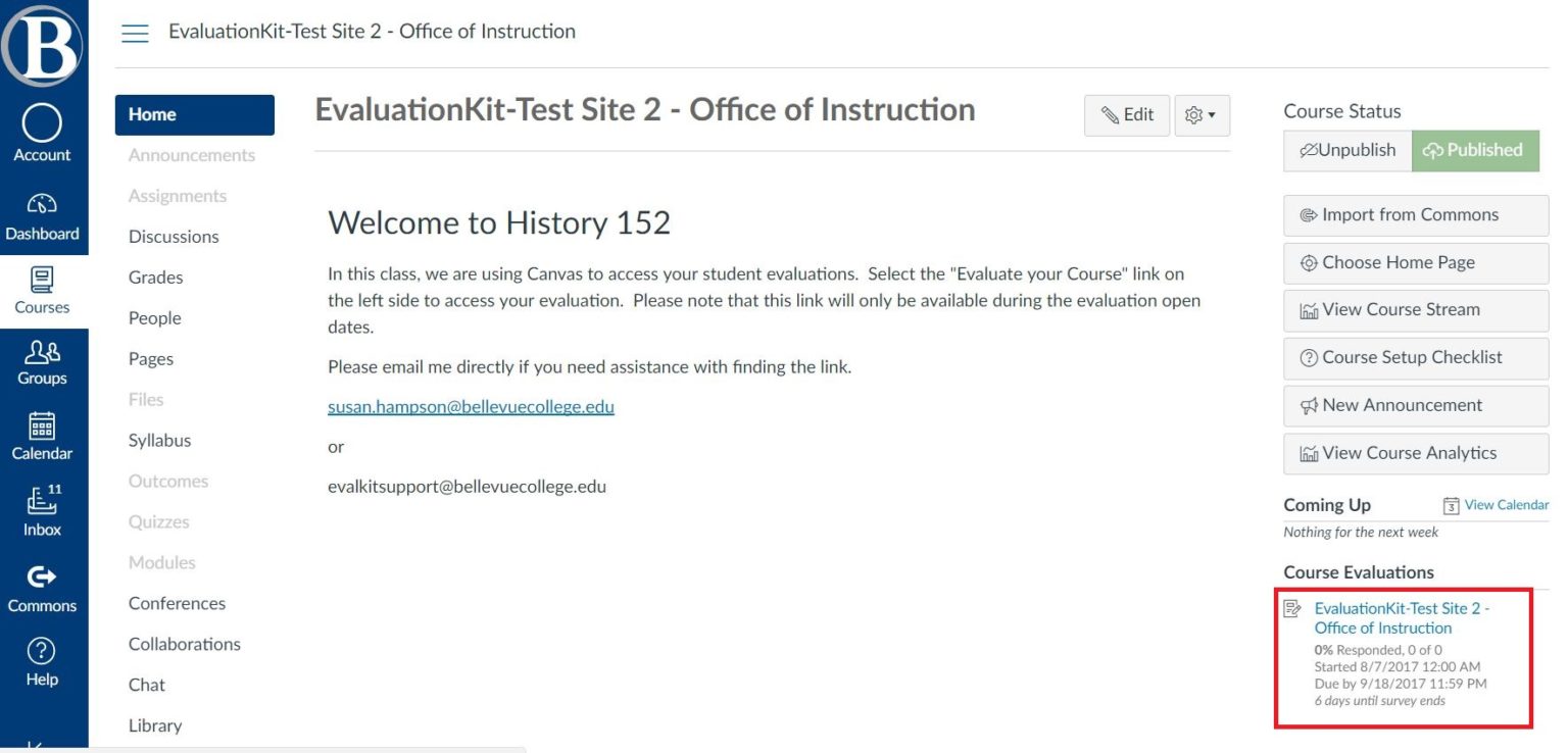Online Course Evaluation Information :: Interactive eLearning