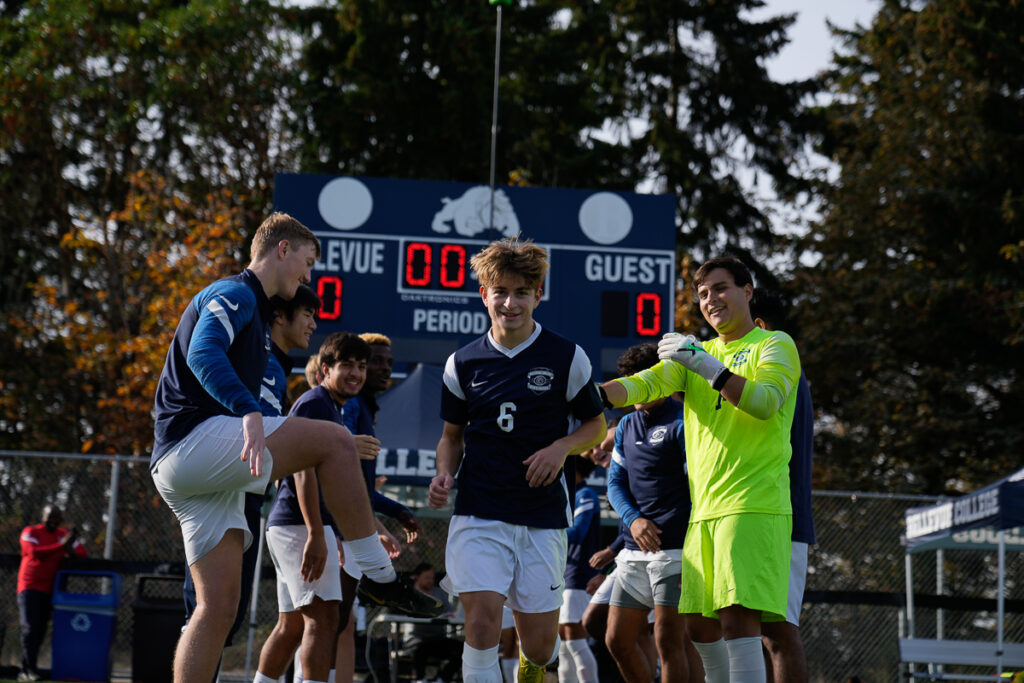 Bellevue Men’s Soccer Ties Edmonds :: Athletics Department