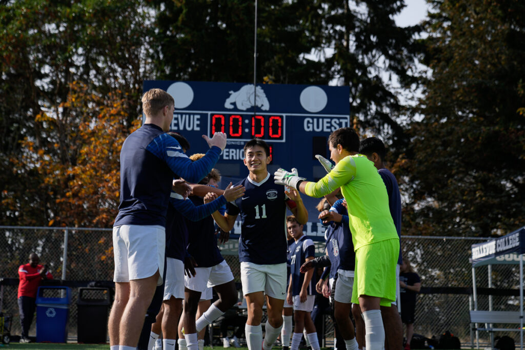 Bellevue Men’s Soccer Ties Edmonds :: Athletics Department