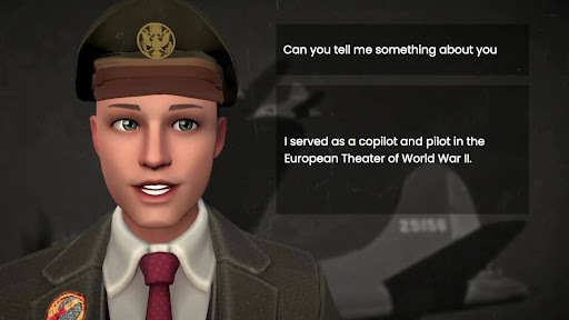 Ask the Pilot: AI-Enhanced Exploration of WWII Veteran Narratives :: XR Lab