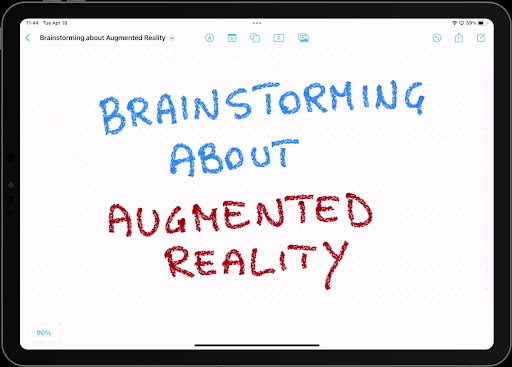 Virtual Brainstorming Meets AI & AR: An Educational Experiment :: XR Lab