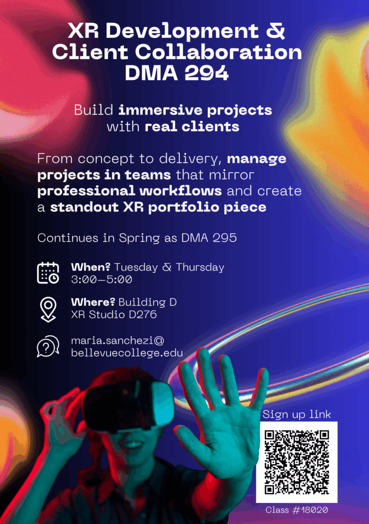 Explore the Exciting World of XR in DMA 294! :: XR Lab